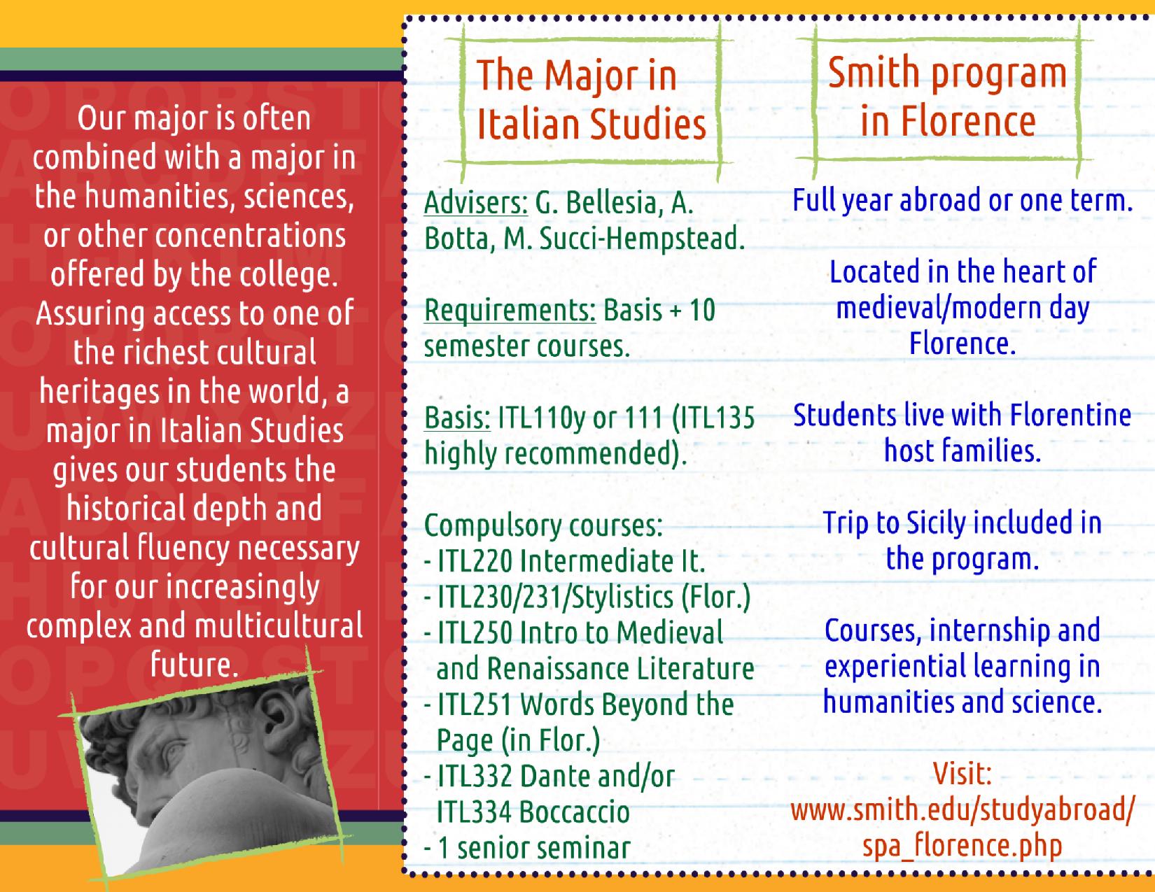 Promotion of Italian Curriculum | Bruno Grazioli