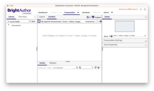 How to Create a BrightSign Presentation – Smith College Imaging Center ...