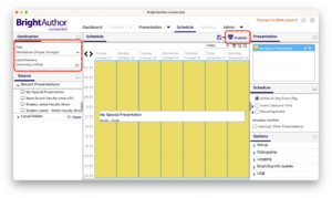 How to Create a BrightSign Presentation – Smith College Imaging Center ...
