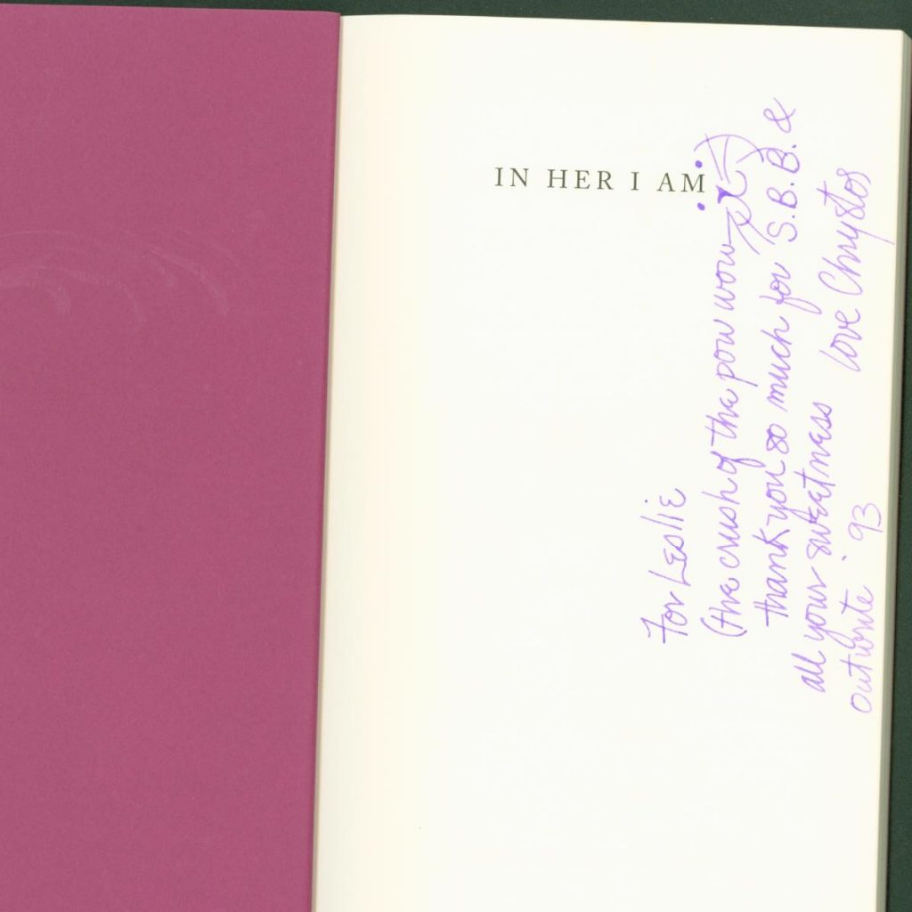 The Leslie Feinberg Library: Signed Copies – An Exploration of Signed ...