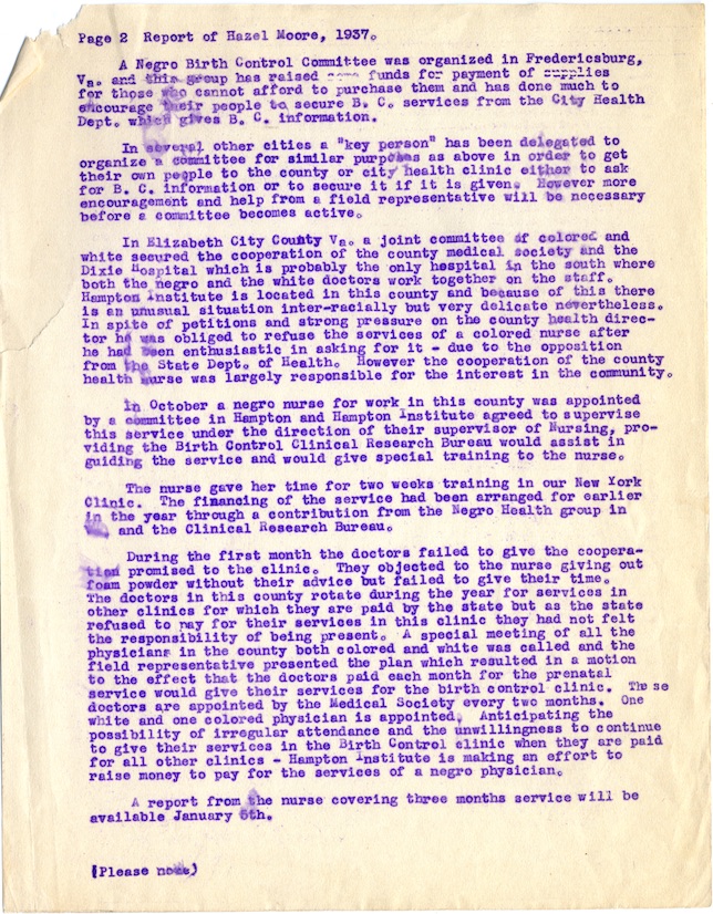 The Negro Project – Making Democracy Real