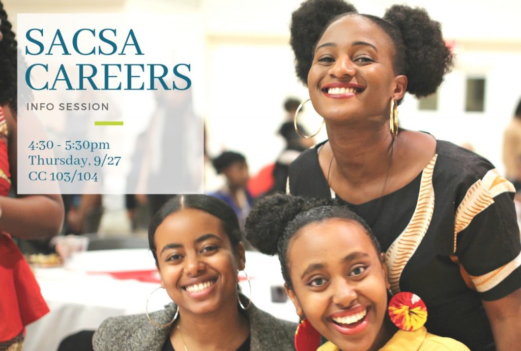 SACSA Careers Info Session | Smith African and Caribbean Students ...